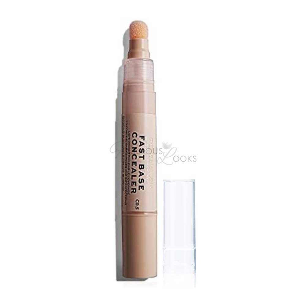 Revolution Makeup Fast Base Concealer C0.5, 4.5ml – FabulousLooksUK